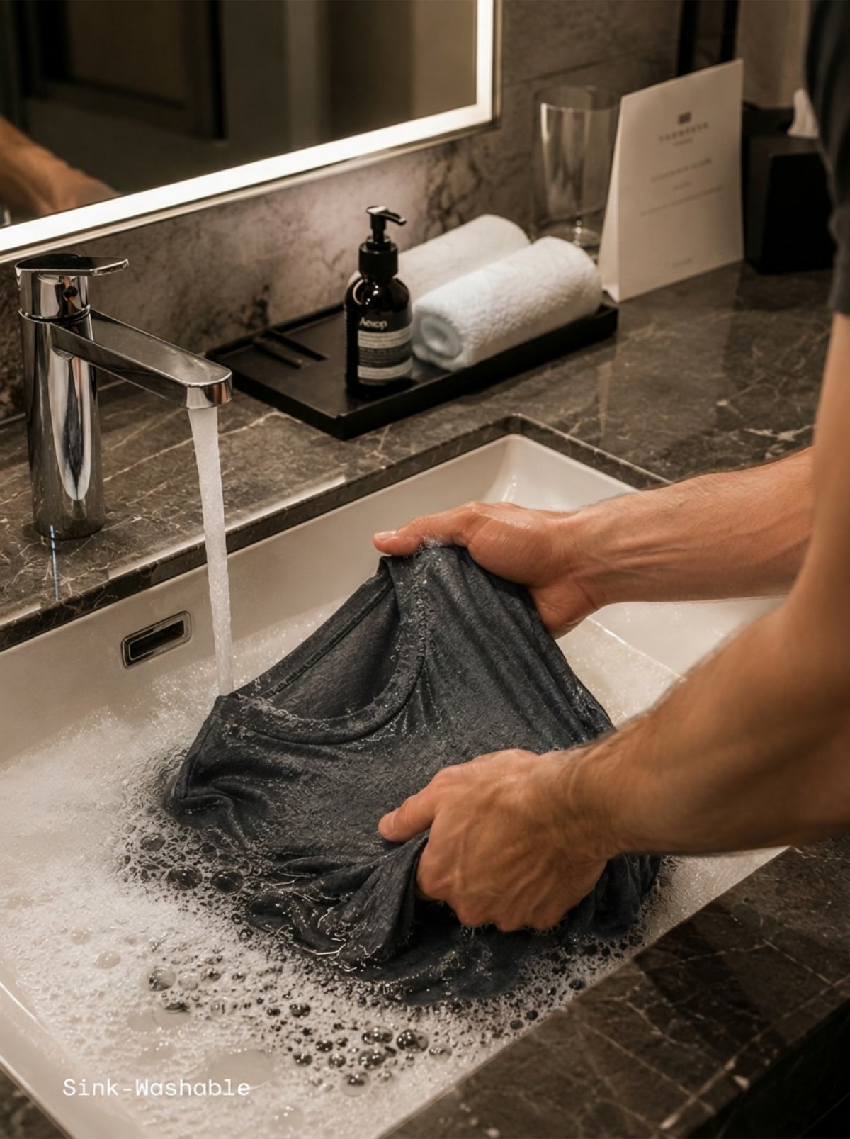 Men's Atlas Heavyweight Tee | Ministry of Supply - Slate Grey