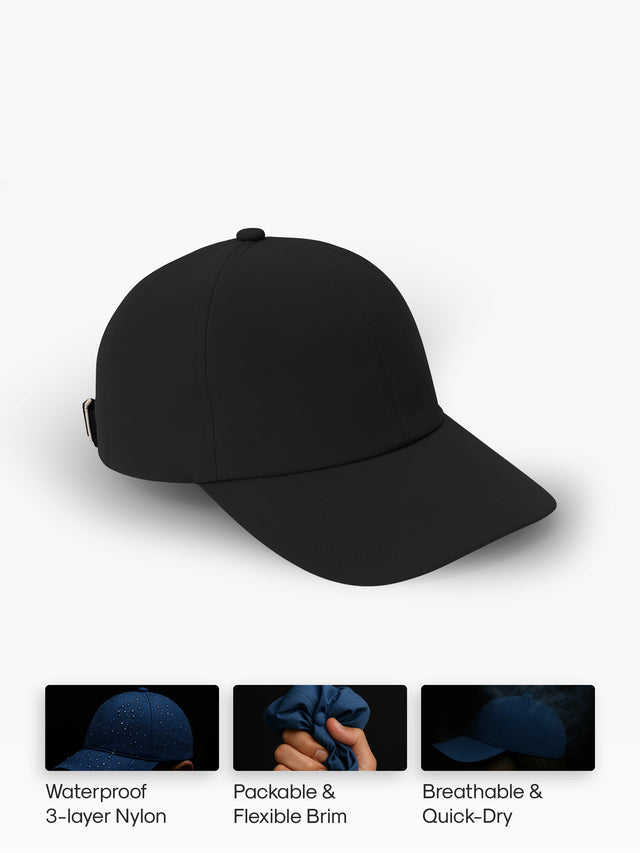 Labs Doppler Rain Cap - Black – Ministry of Supply