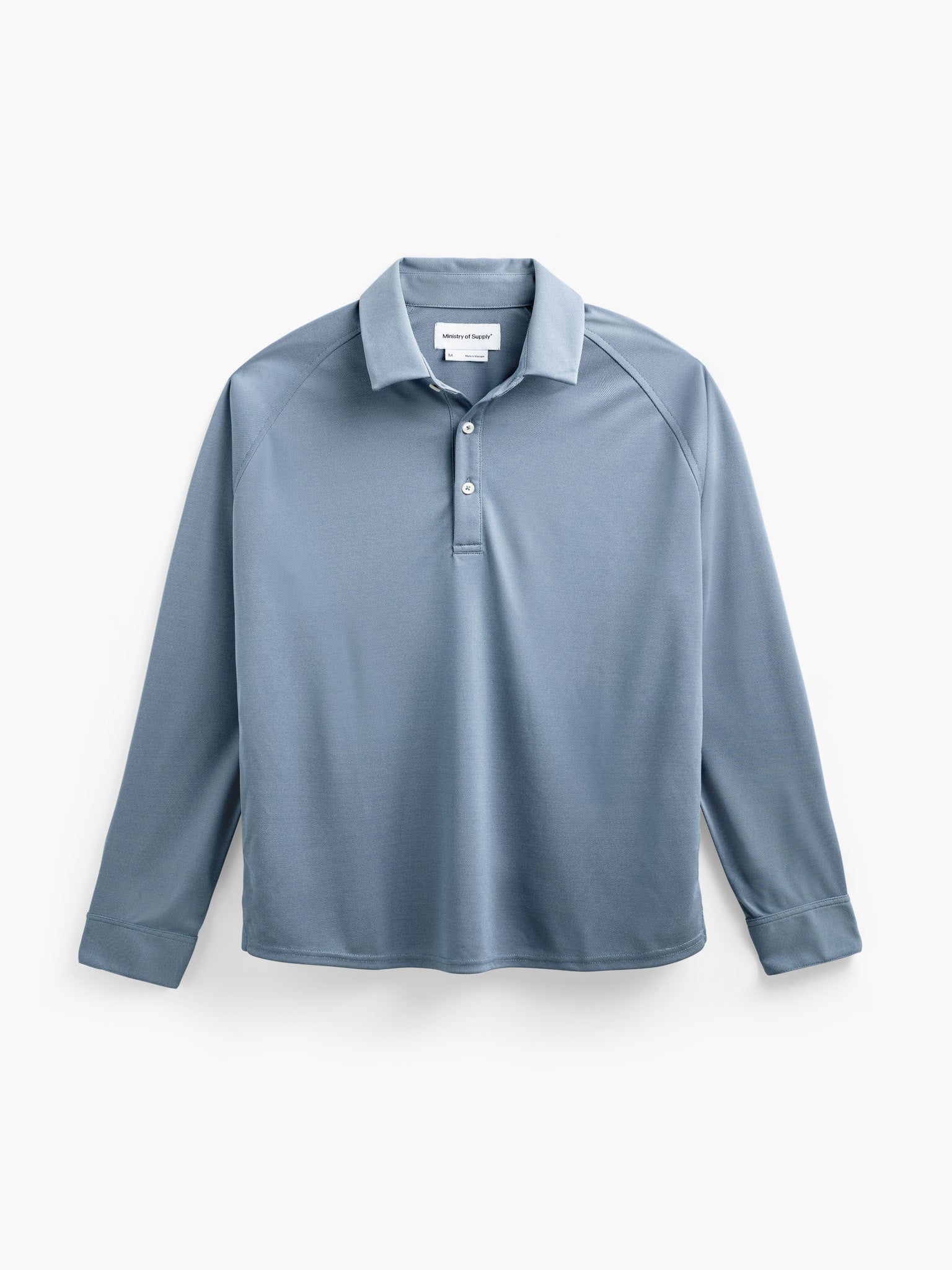 Men's Apollo Raglan Long Sleeve Polo – Ministry of Supply
